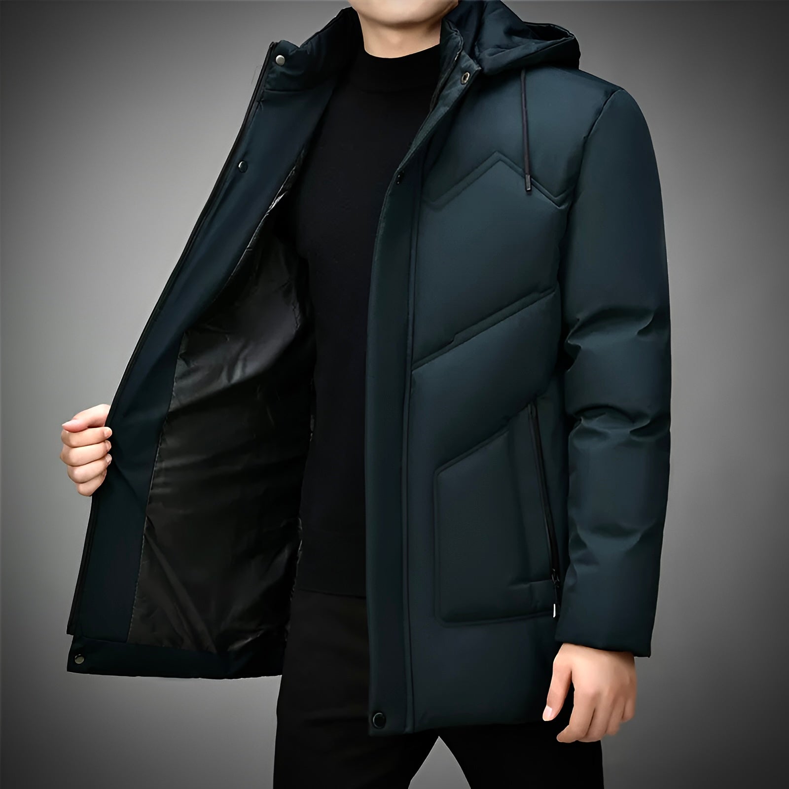 OBLAQ REFINED WINTER COAT – GENESISCO