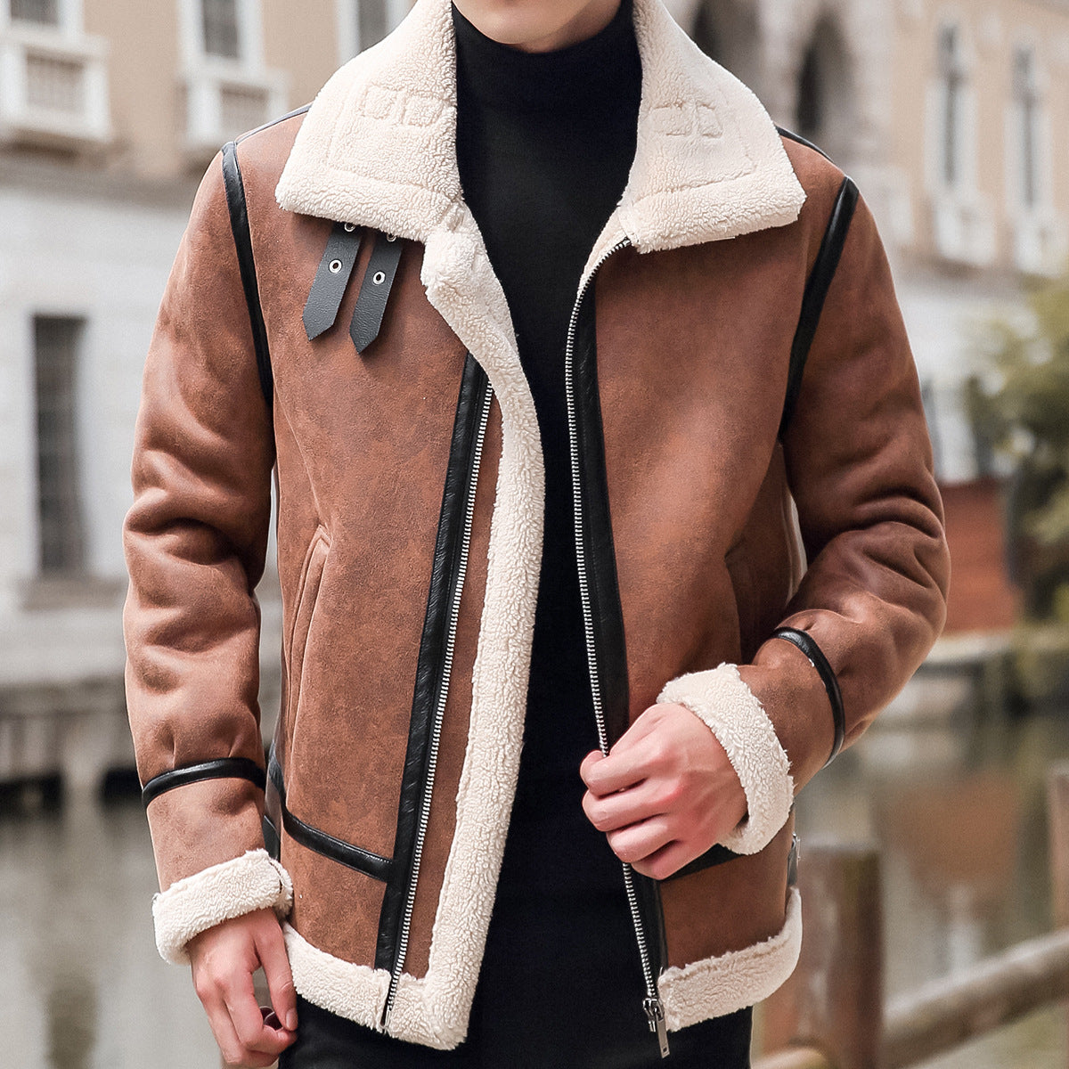 FLEETWOOD® SHEARLING-LINED ELITE JACKET – GENESISCO