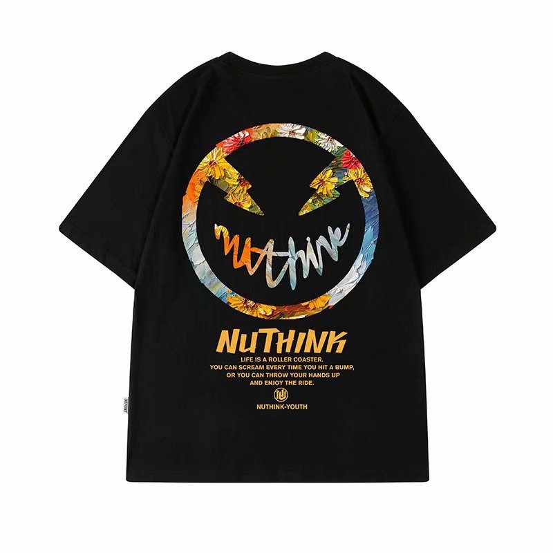 "NUTHINK" - OVERSIZED T-shirt – GENESISCO