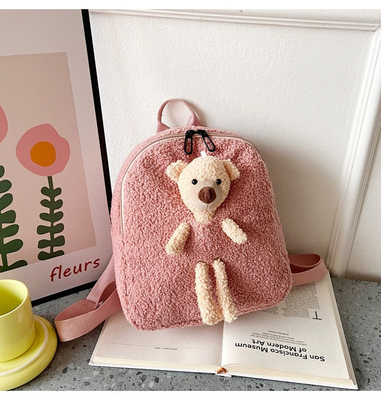 Lovely Tiny Teddy Bear Backpack – GENESISCO