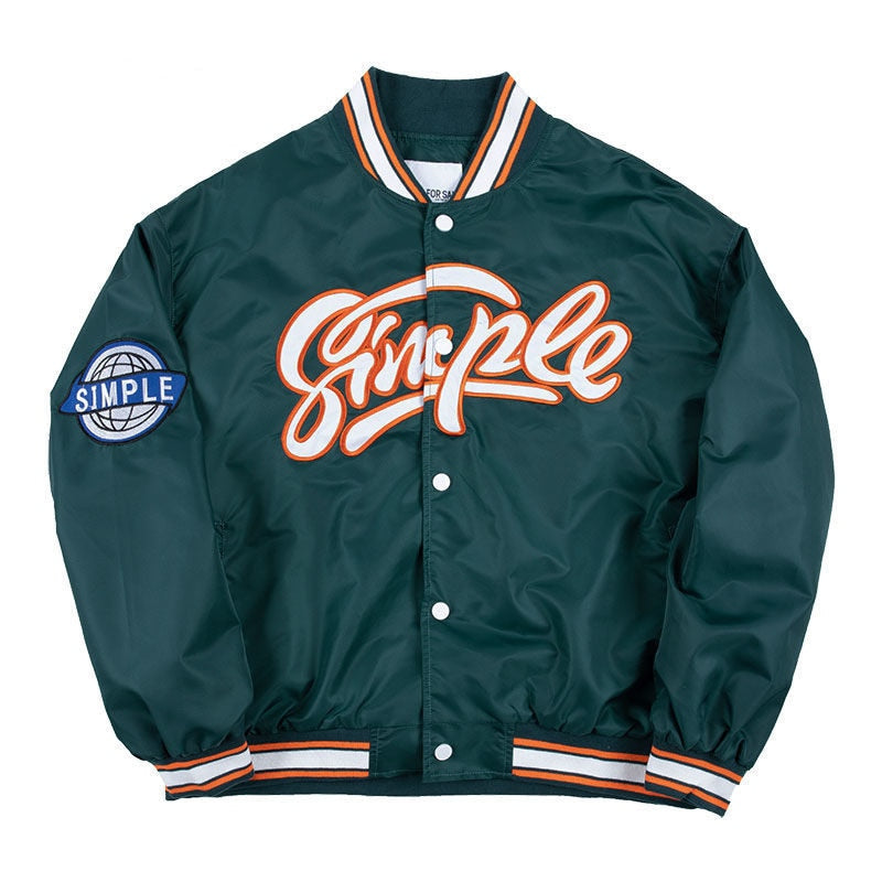 "SIMPLE" Bomber Jacket for Men – GENESISCO