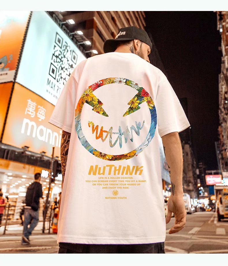 "NUTHINK" - OVERSIZED T-shirt – GENESISCO